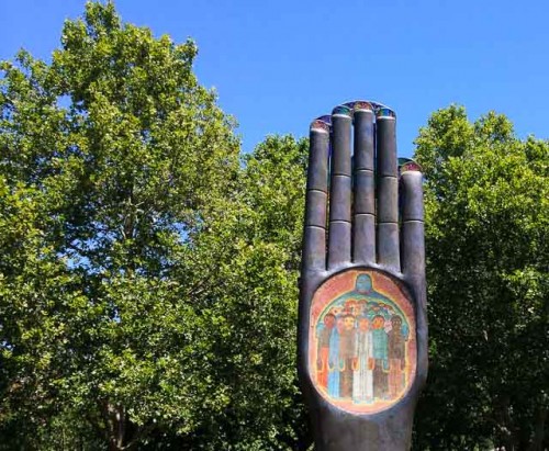 Hand of Peace Unveiling Ceremony on Sept. 16th in Walnut Creek – Beyond ...