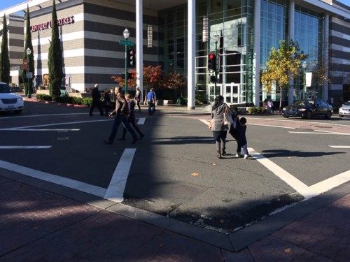 New Scramble Crosswalks in Downtown Walnut Creek – Beyond the Creek