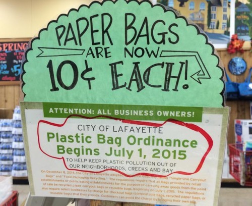 Stores in Lafayette Charging 10 Cents for Paper Bags – Beyond the Creek