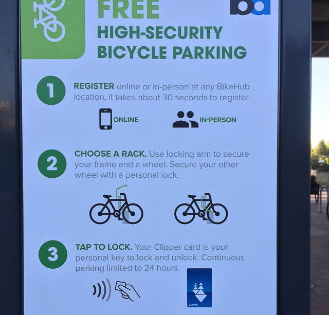 Check out the New High-Security Bike Racks at Pleasant Hill BART ...