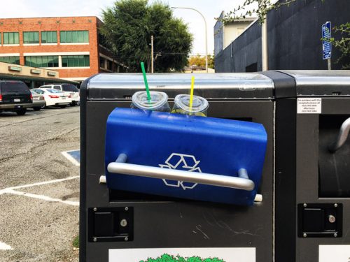 How are the Solar Powered Garbage Bins Working out in Downtown Walnut ...
