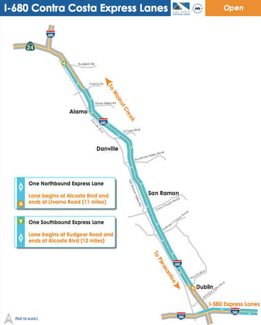 I-680 Contra Costa Express Lanes Now Open – Beyond the Creek