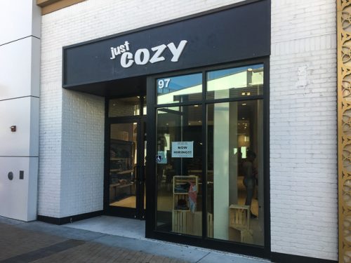 Just Cozy Opens in Broadway Plaza in Walnut Creek – Beyond the Creek