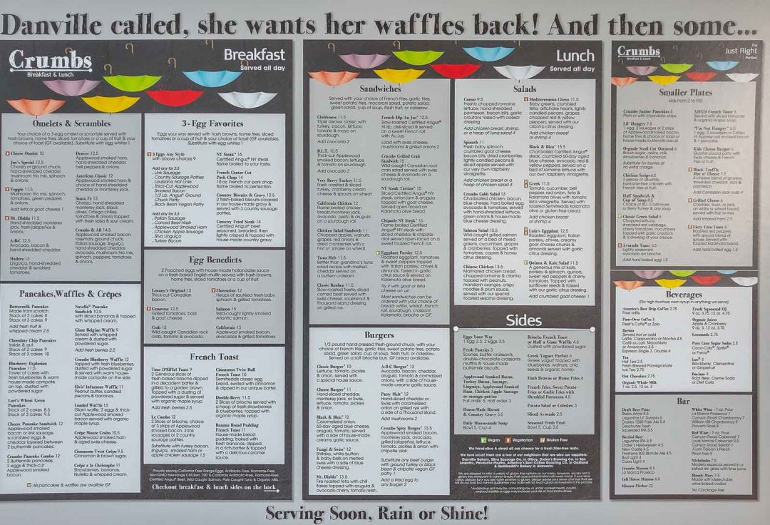 crumbs-danville-menu – Beyond the Creek