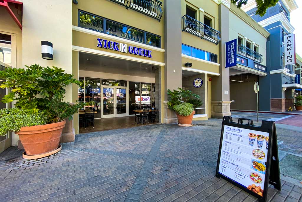 Nick the Greek Opens at Plaza Escuela in Downtown Walnut Creek – Beyond ...