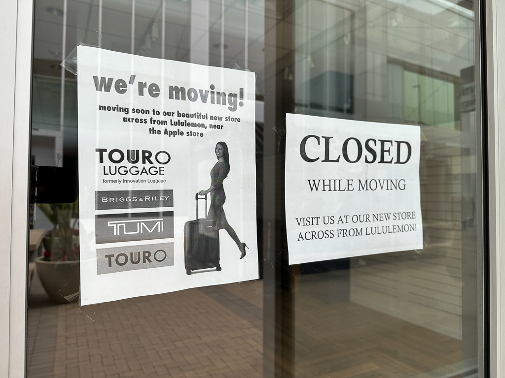 Touro Luggage Opens at Broadway Plaza in Walnut Creek – Beyond the Creek