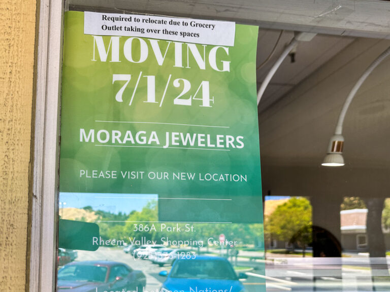 Moraga Jewelers Relocating within Rheem Valley Shopping Center to make ...